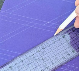 Sew Mate 雙斜邊製圖尺-5x30cm(黑色) 0530-BK | 加米修有限公司 |專業切割墊,拼布縫紉用品製造批發